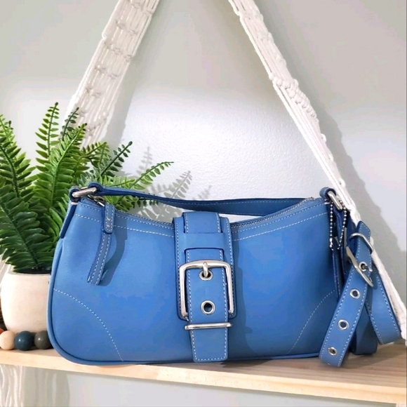 Coach | Bags | Vintage Coach Hamptons Demi Buckle Crossbody Bag 754 ...